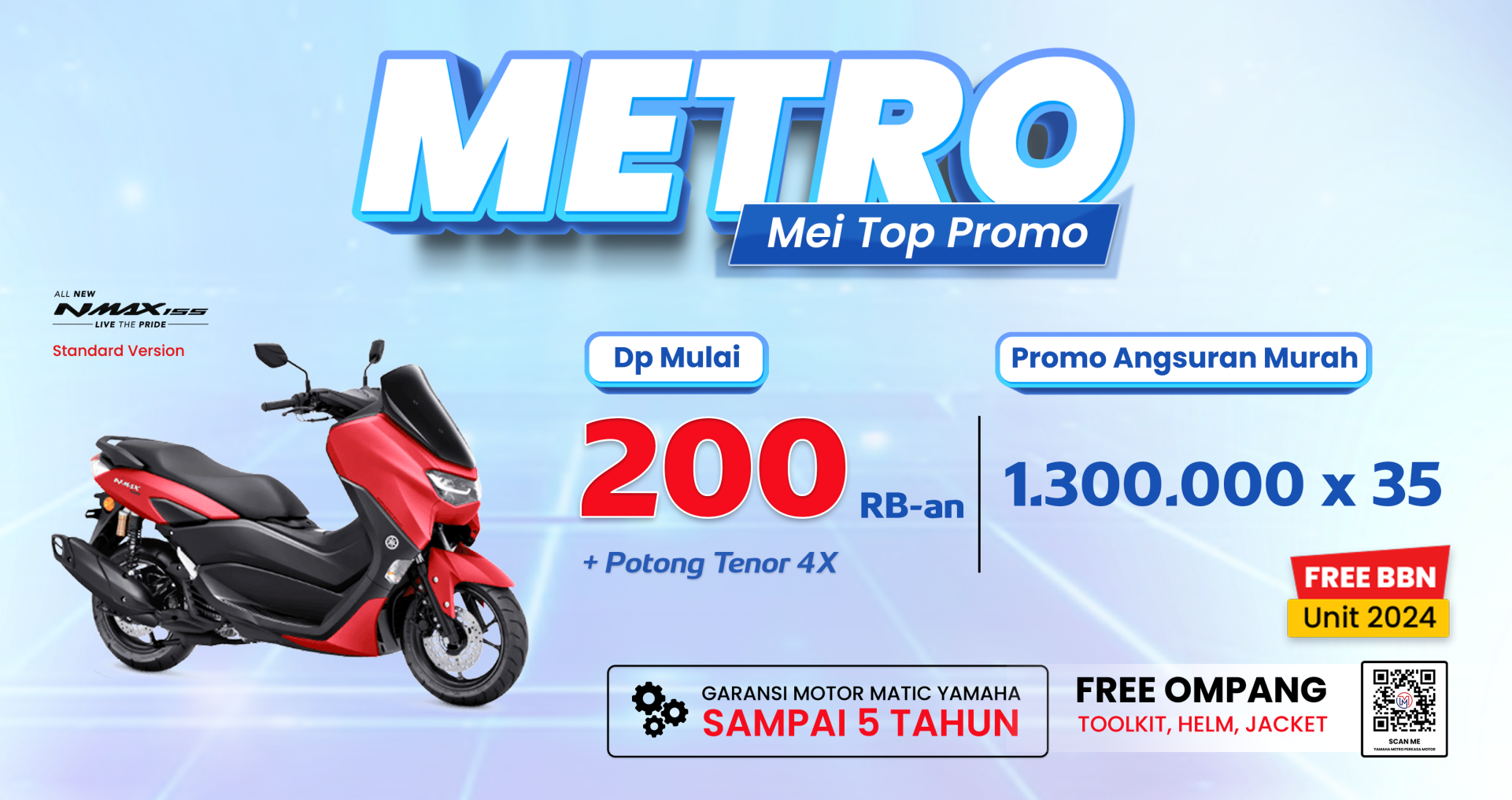 Yamaha Metro - Dealer Resmi Yamaha Bandung